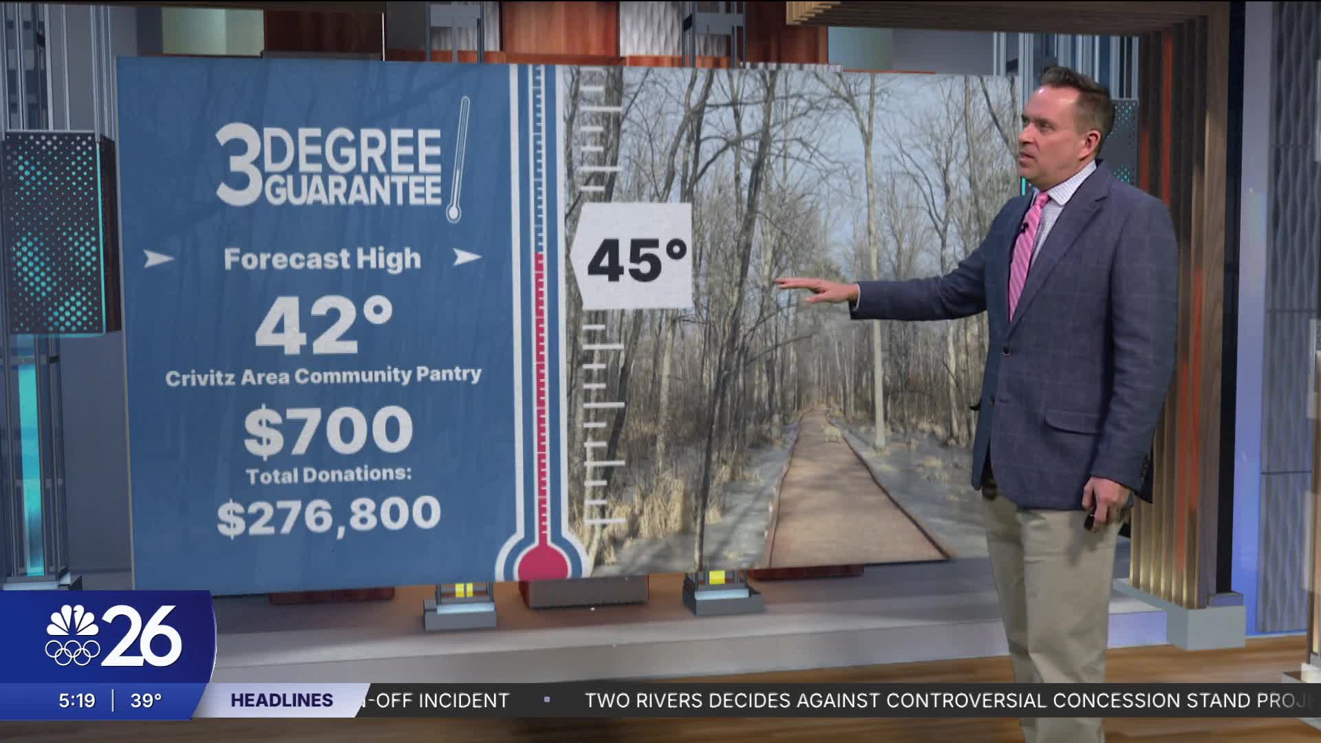 Three degree guarantee