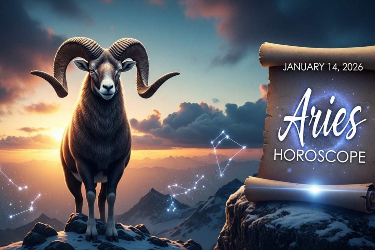 Aries horoscope today, January 14, 2026