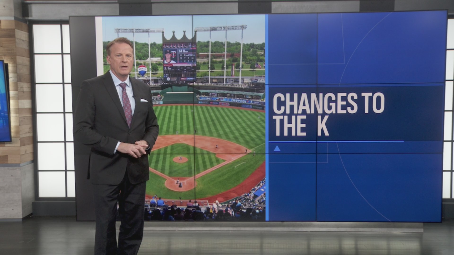 Royals making big changes to outfield wall at the K