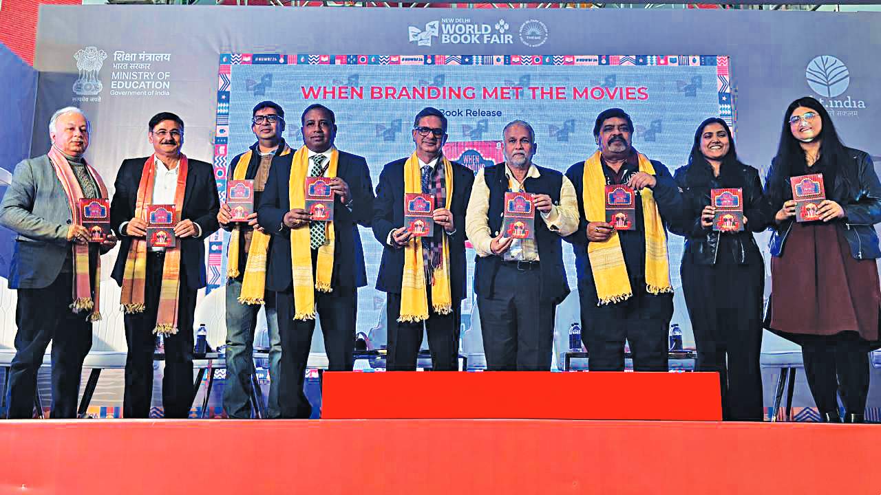 New book 'When Branding Met Movies' launched at World Book Fair