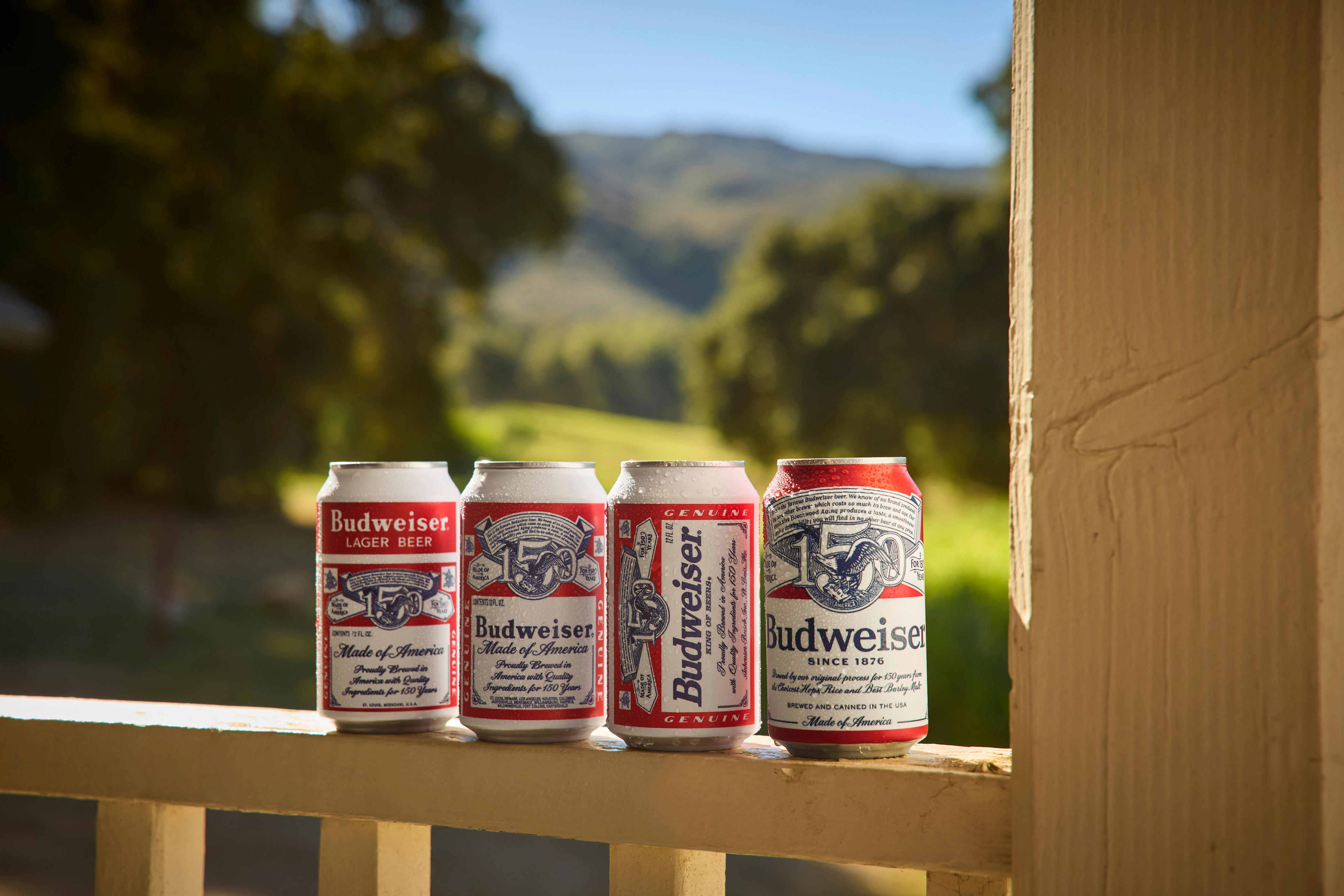 Limited-edition Budweiser cans tapped for brand's 150th anniversary