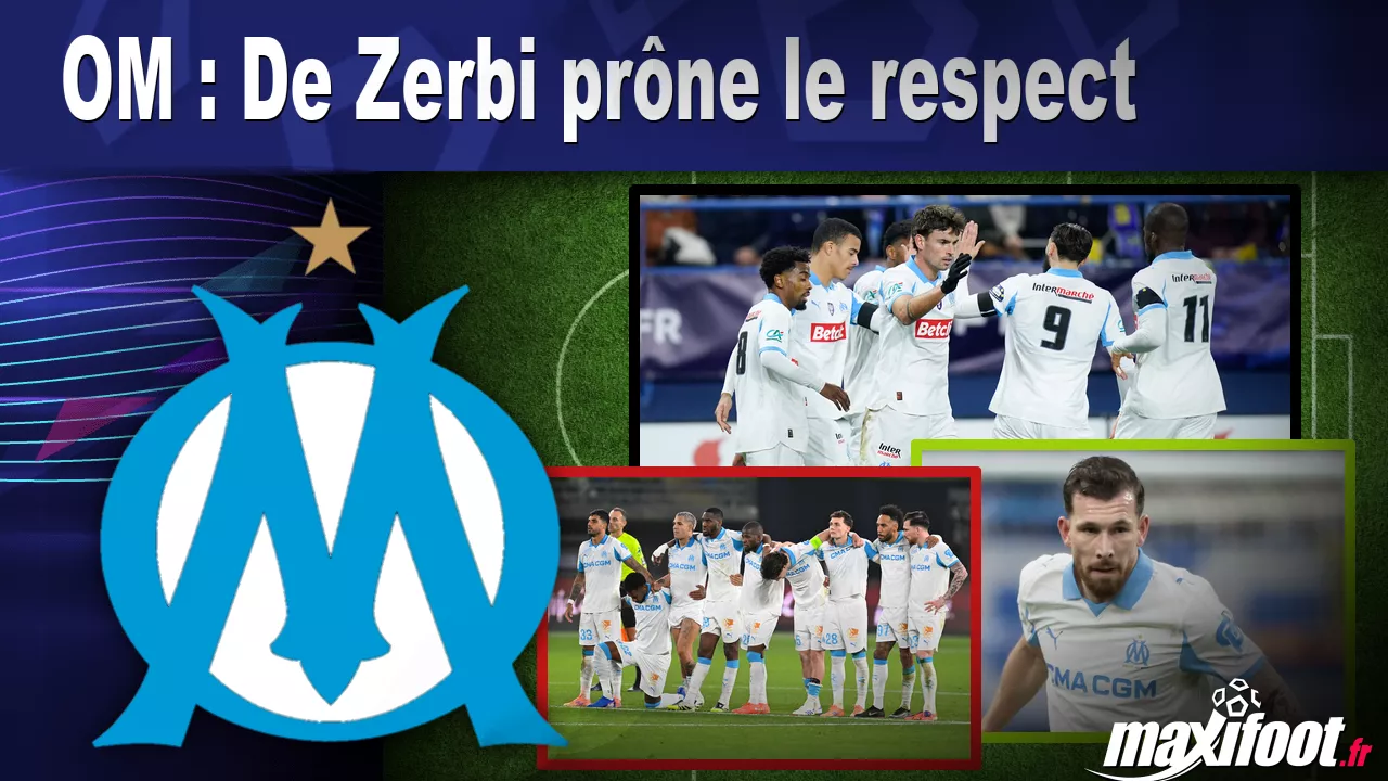 OM : De Zerbi prône le respect