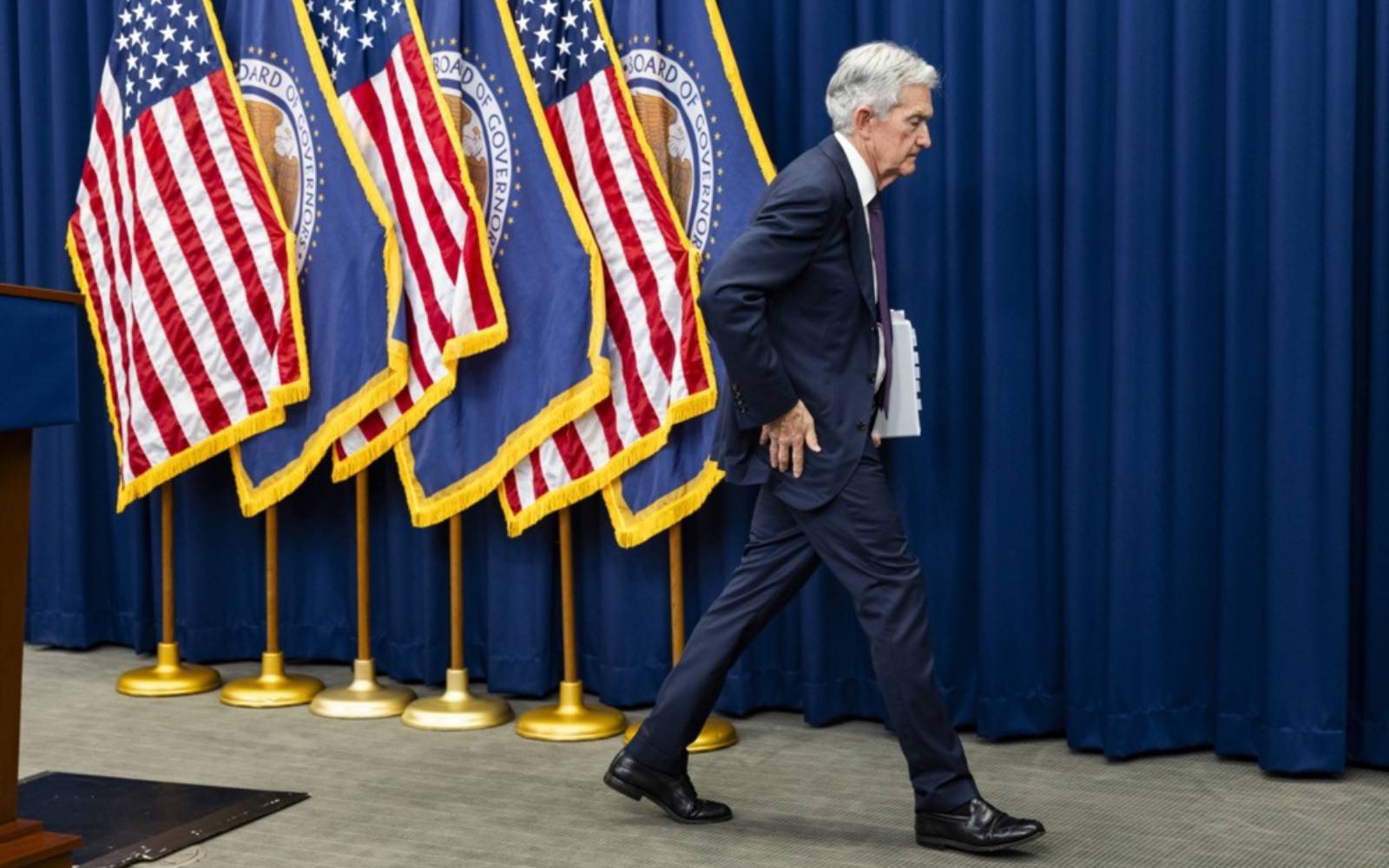 Trump says furore over Powell probe won’t delay Fed pick