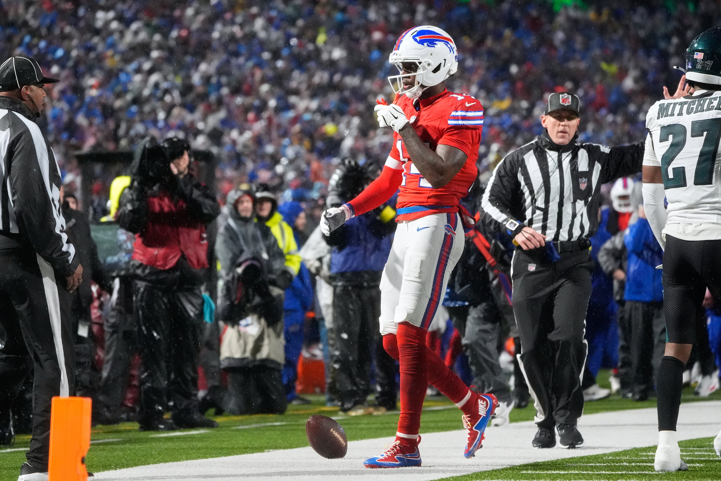 Bills WR Tyrell Shavers tore his ACL