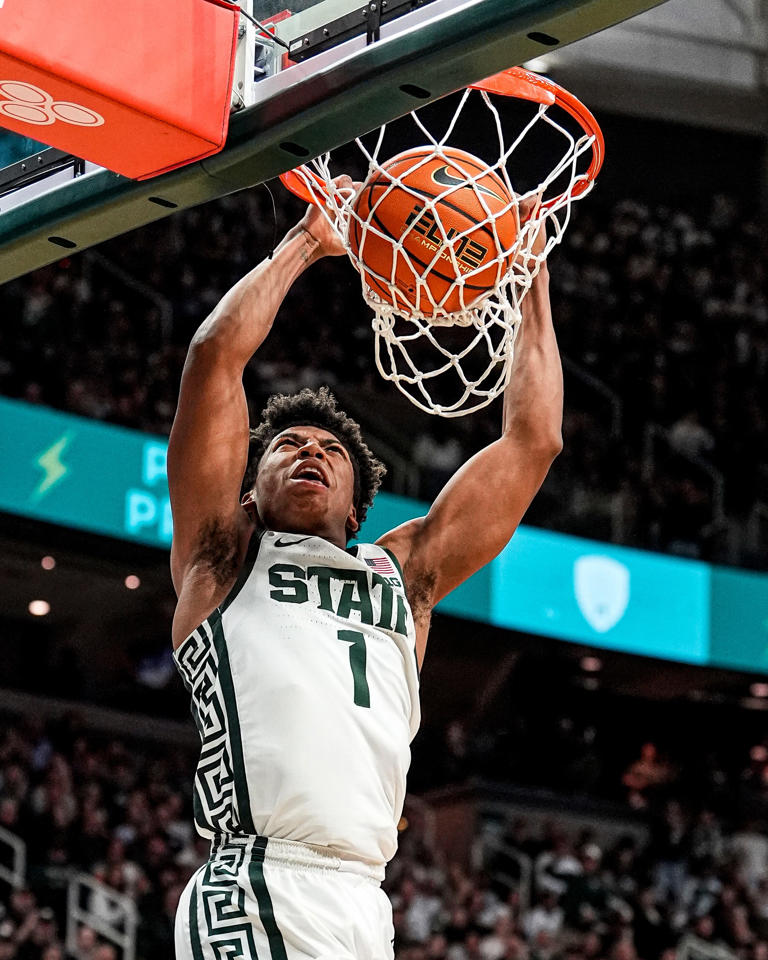 Jeremy Fears Jr. puts Michigan State on back in 81-60 wins vs Indiana