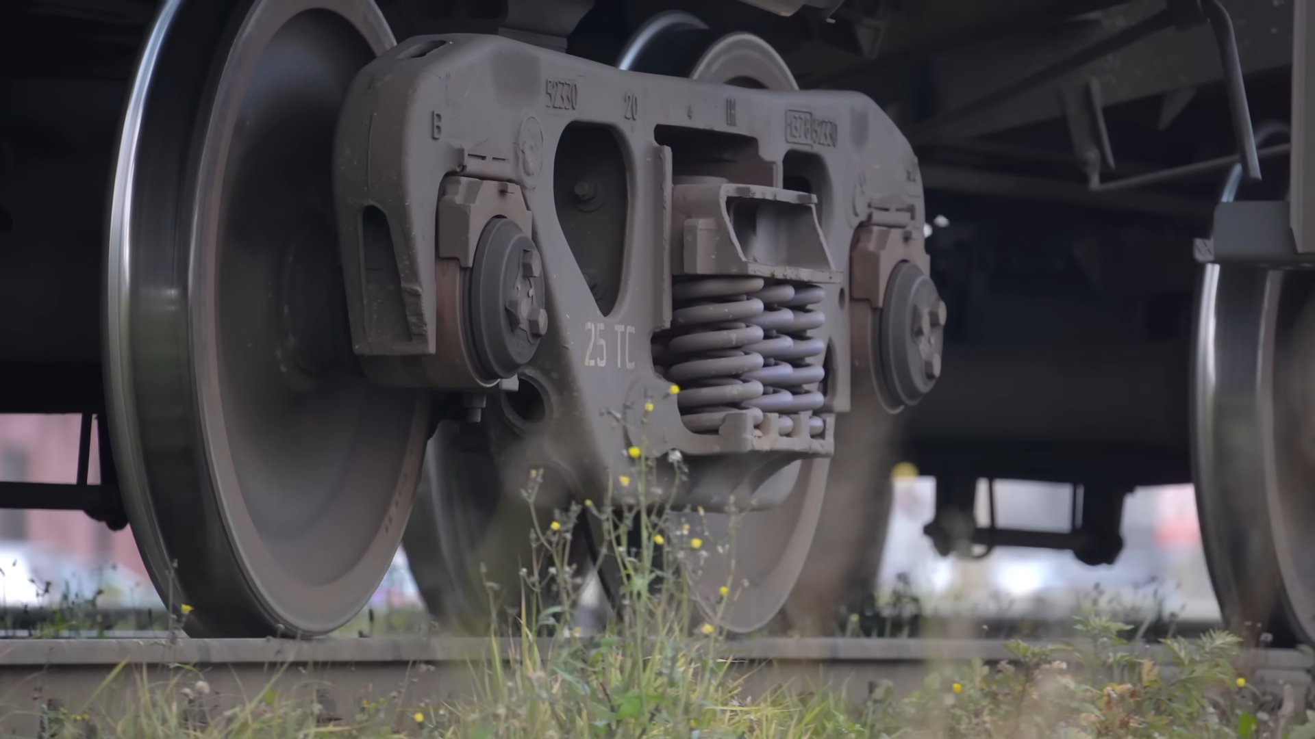 Ever wonder why train tracks are shaped like that?