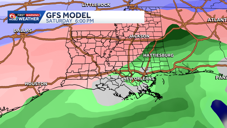 Possible risk of a southern winter storm this weekend. Here's the latest