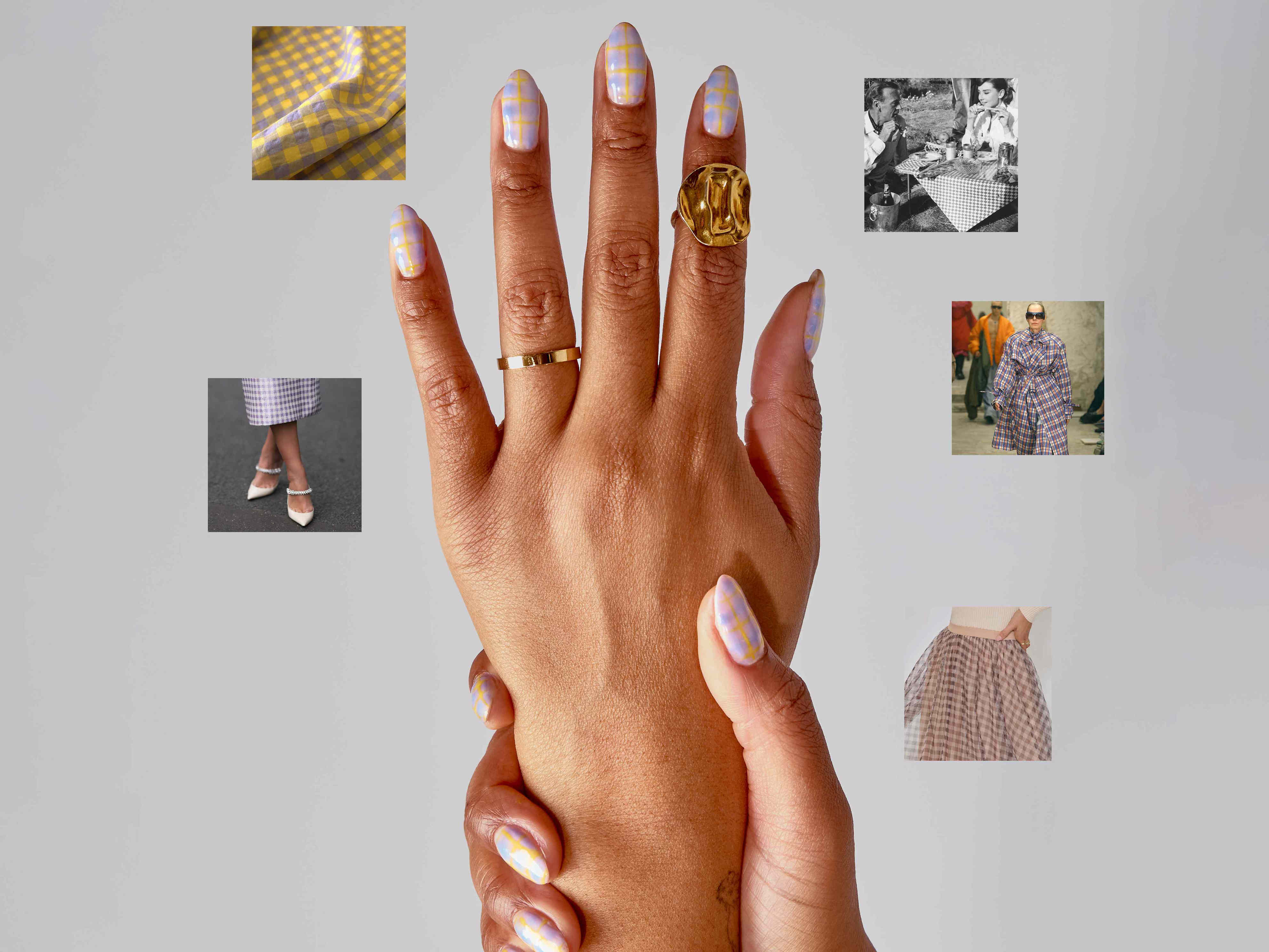 Patterned manicures are the nail-art trend both maximalists and ...