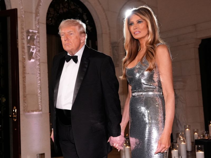 Donald Trump: US-Präsident schwärmt von anderer - Melania Trump auf ...