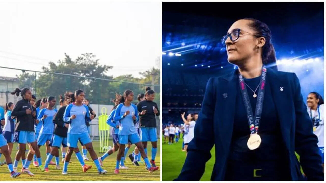 Indian football: 40 days before Asian Cup, Amelia Valverde takes charge ...