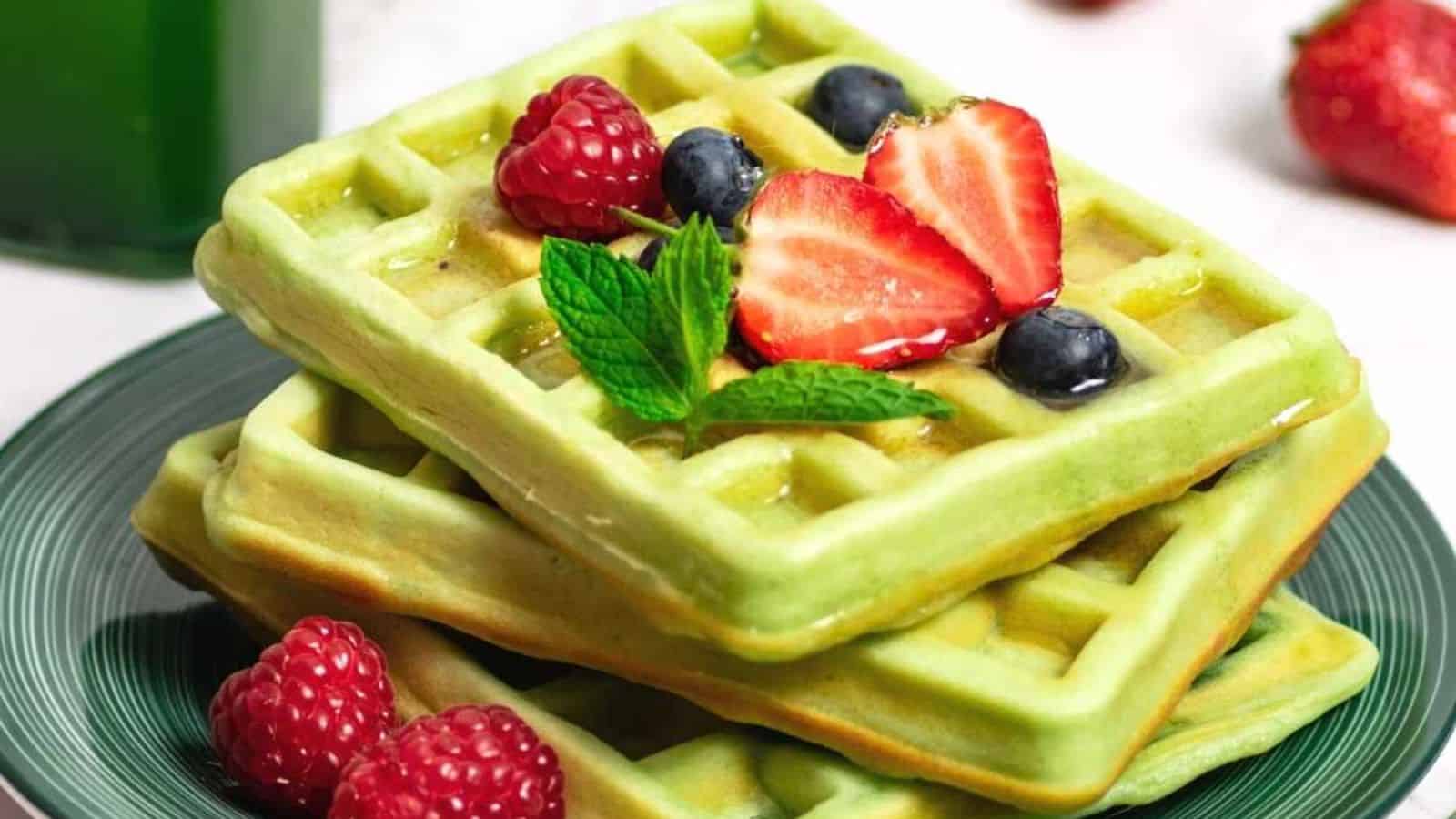 20 waffles that are too good to keep just for breakfast