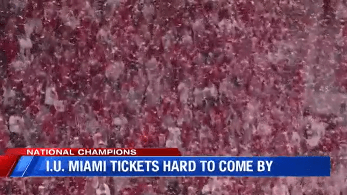 IU vs Miami tickets among most expensive in CFB history