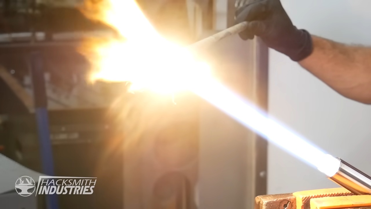 How a retractable plasma blade pushed engineering too far