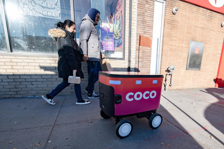 Introducing 'Coco,' Jersey City's new delivery robot