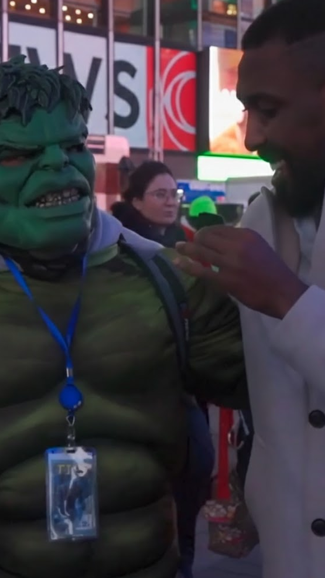 Was this reaction because of the language change?