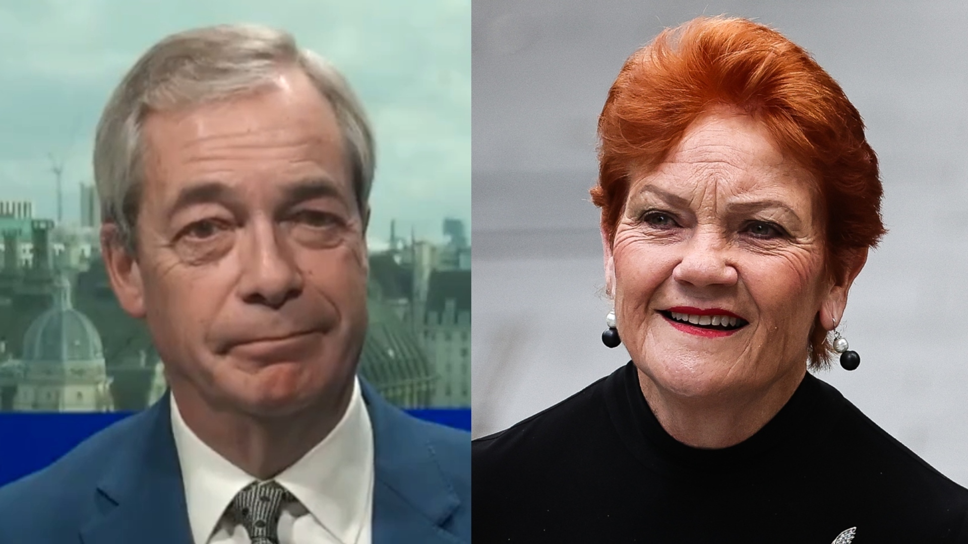 Nigel Farage praises Pauline Hanson’s ‘consistency’ as One Nation’s ...