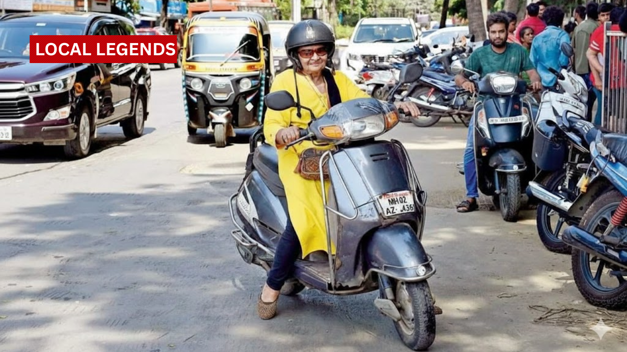 Local legend: The ageless vigilante of Mumbai roads - At 74, her sharp ...