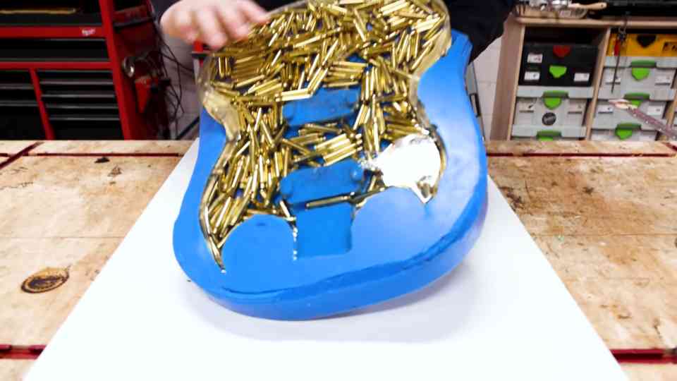 I nearly ruined a custom bullet guitar