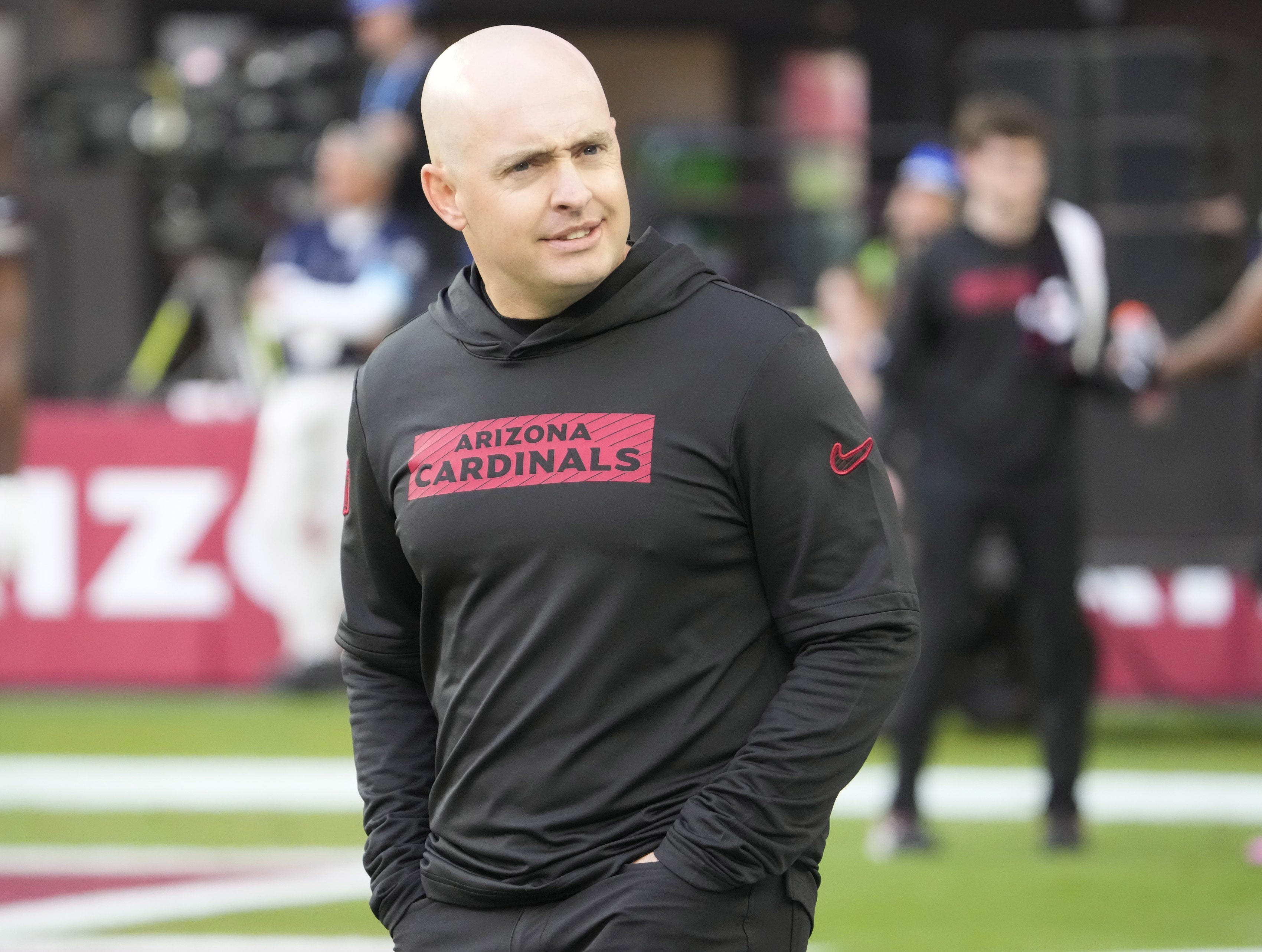 Lions new offensive coordinator Drew Petzing worked with Hank Fraley