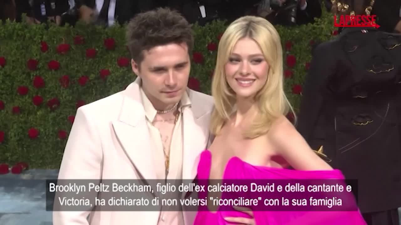 Brooklyn Beckham: "Non voglio riconciliarmi con mia famiglia"