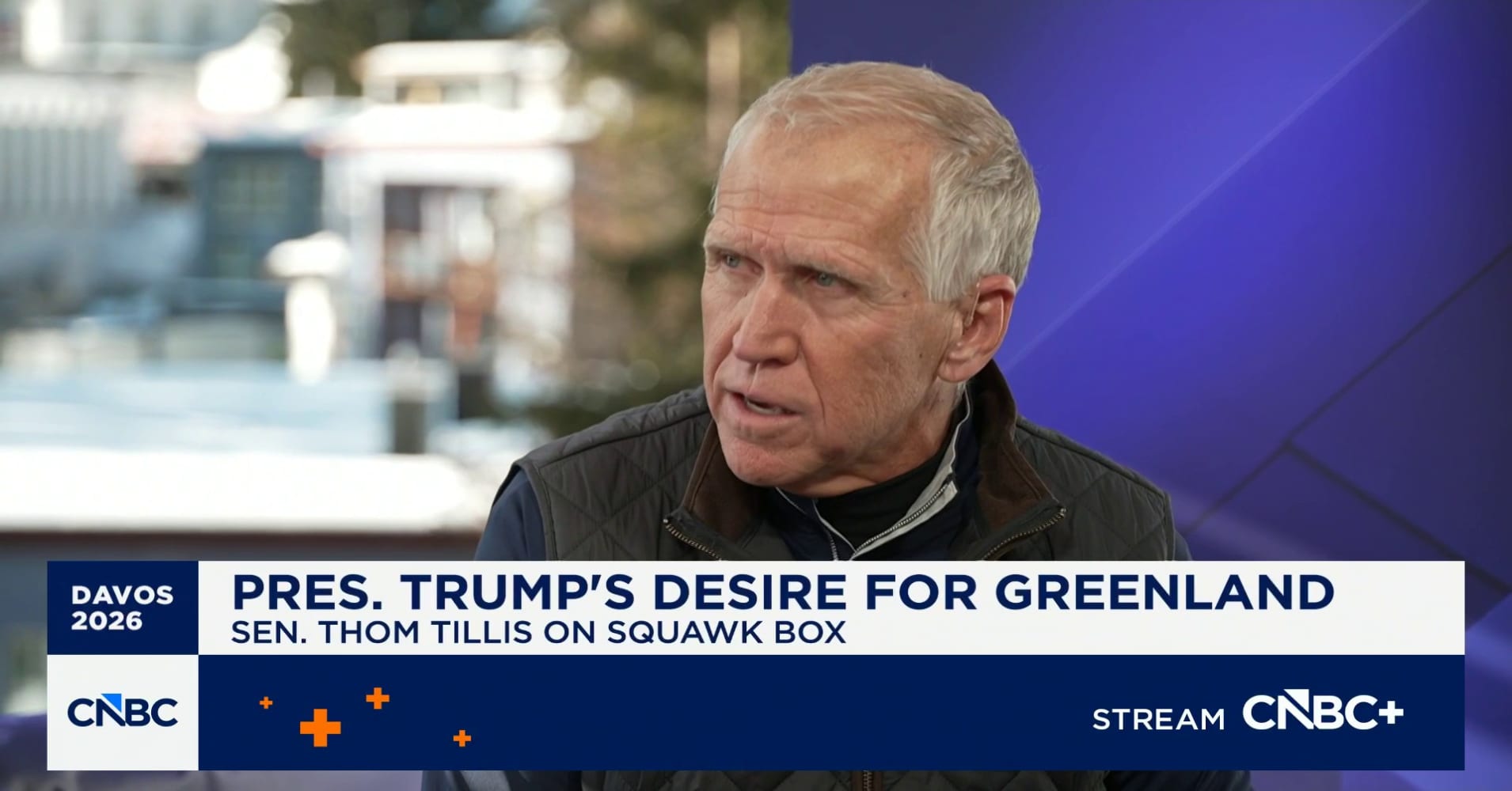 Sen. Tillis on Pres. Trump's desire for Greenland: A waste of taxpayer ...