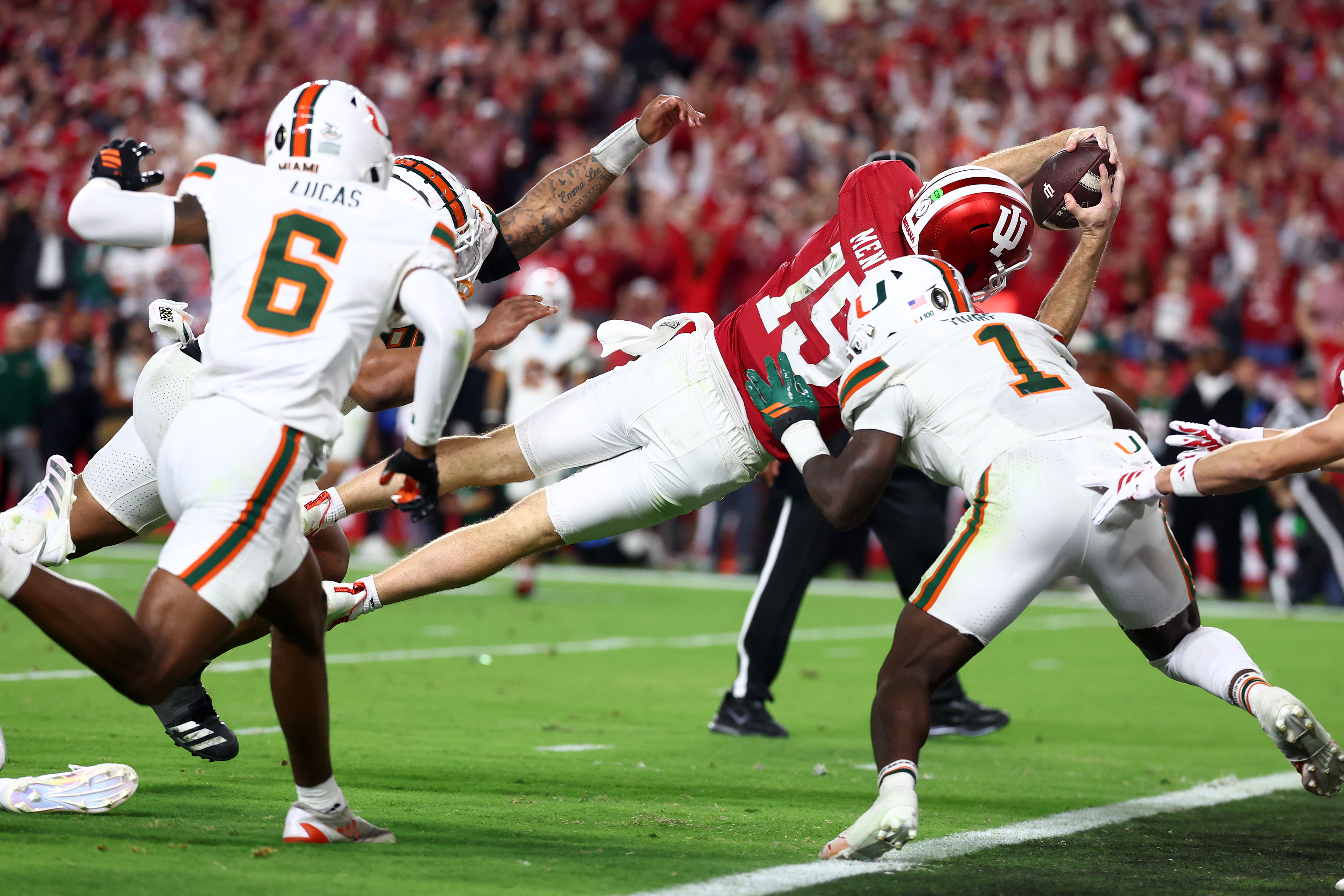 Fernando Mendoza’s daring TD run delivered Indiana a national championship