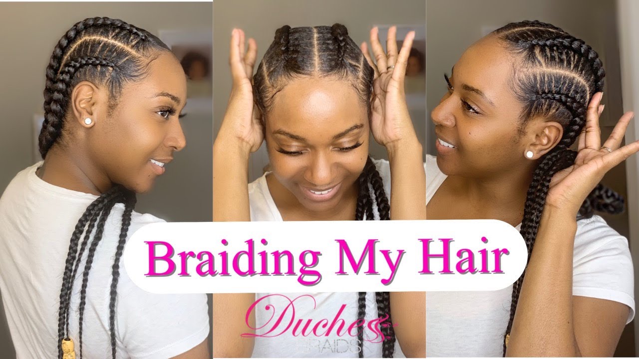 Full hair braid tutorial: Start to finish