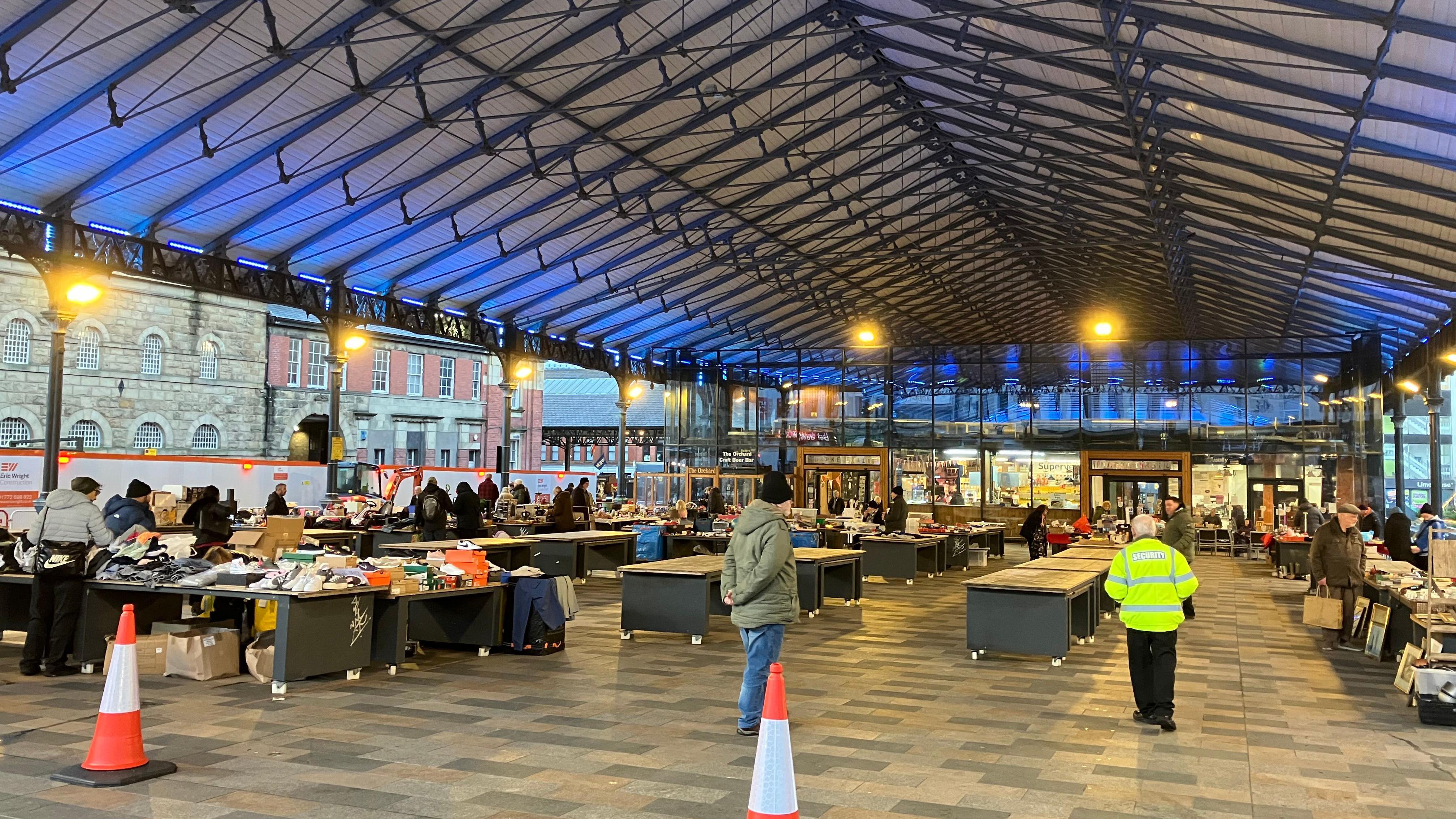 City's market traders return after relocation row