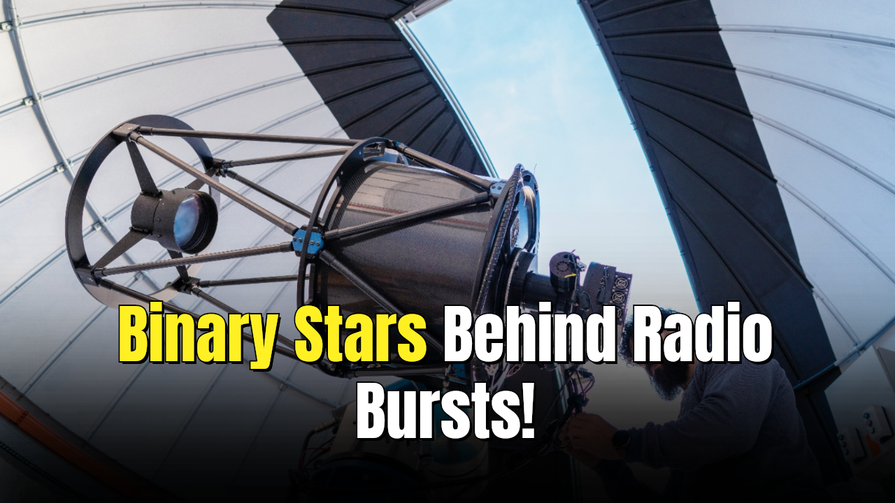 Astronomers discover the binary origin of fast radio bursts