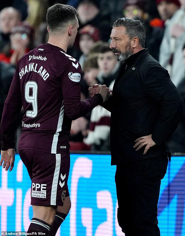 Hearts feeling the title strain after injury to Lawrence Shankland ...