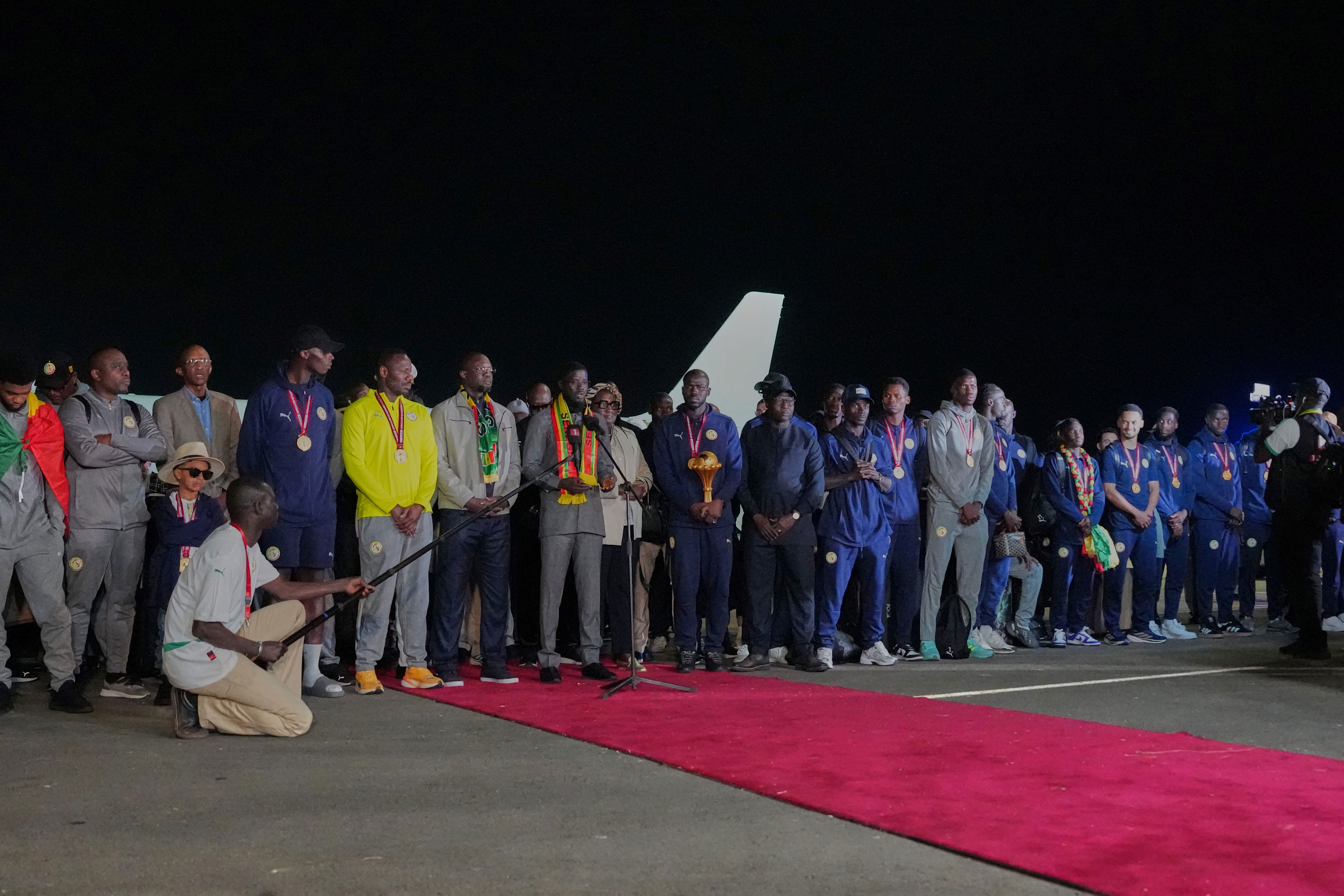 Jugadores de Senegal son aclamados como héroes en Dakar tras conquistar ...