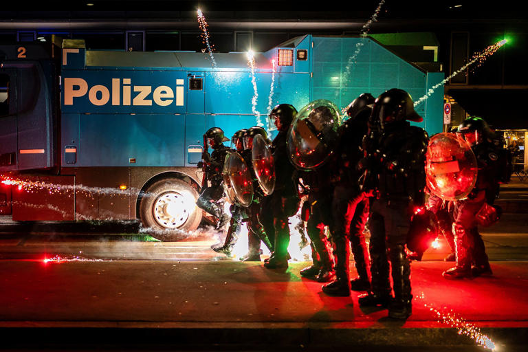 'Not welcome': Trump faces protests as he heads to Switzerland