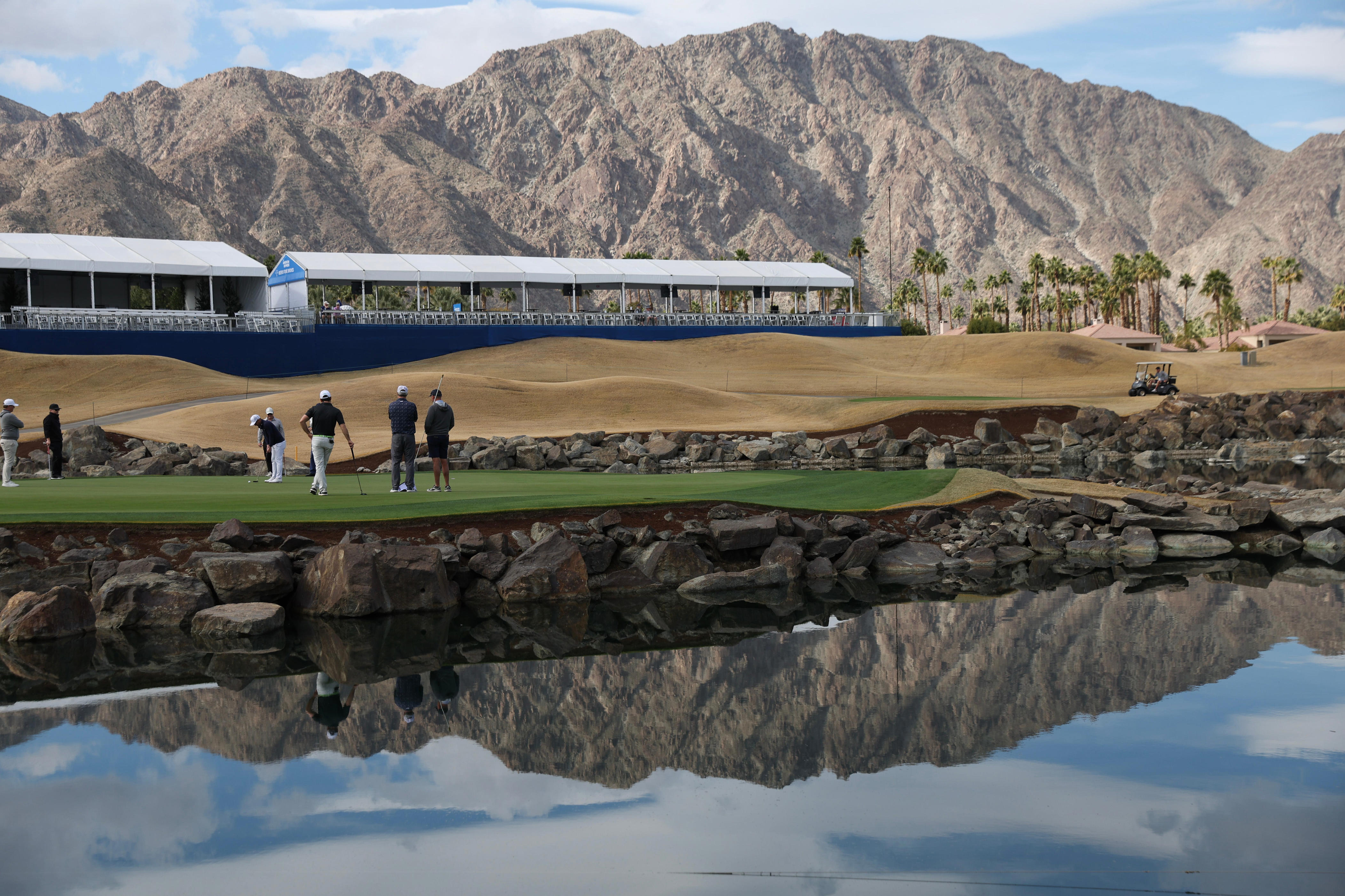 The American Express is only event on PGA Tour to use 3 golf courses