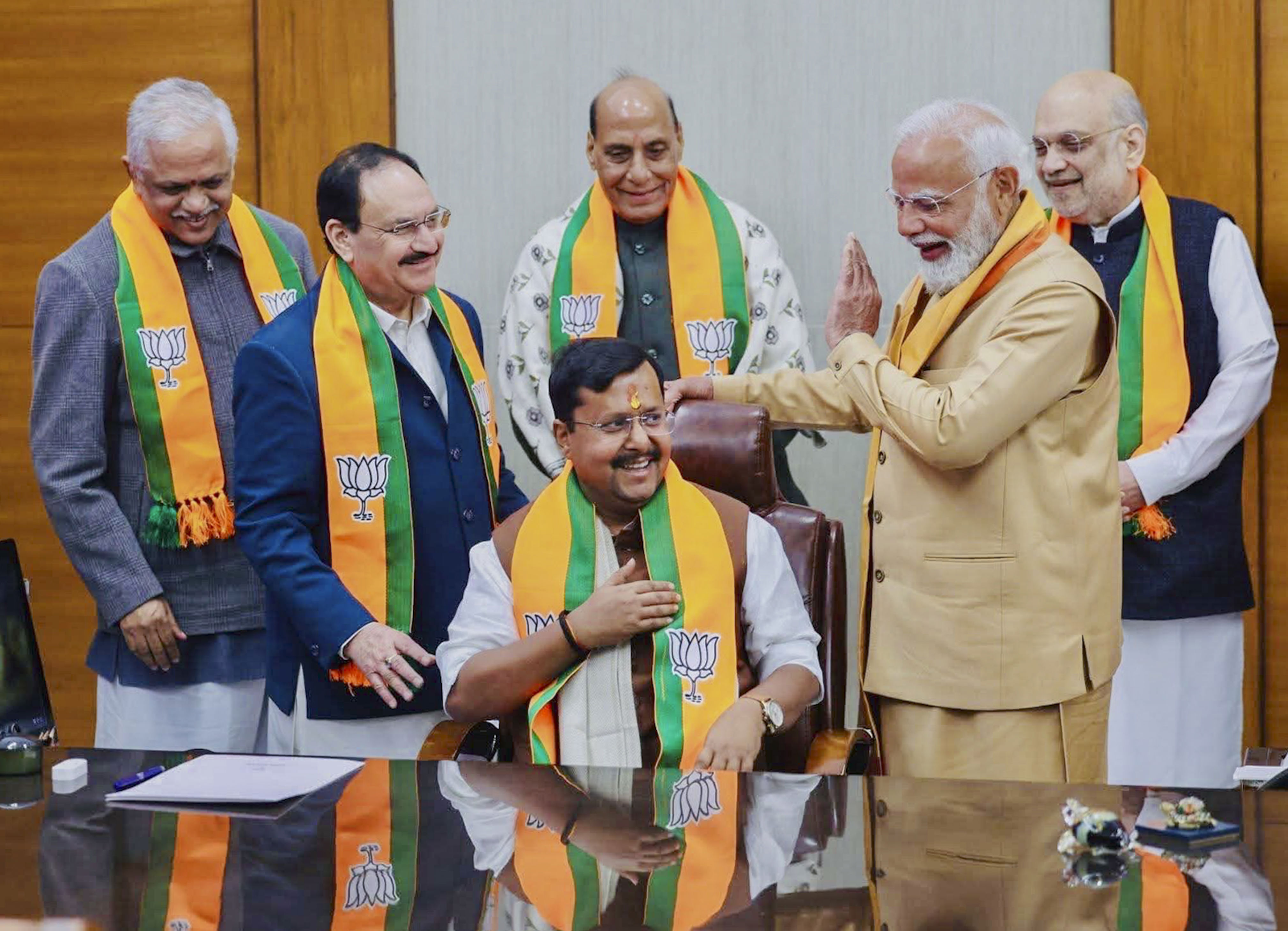 New BJP chief Nitin Nabin exhorts youth to enter politics, make active ...