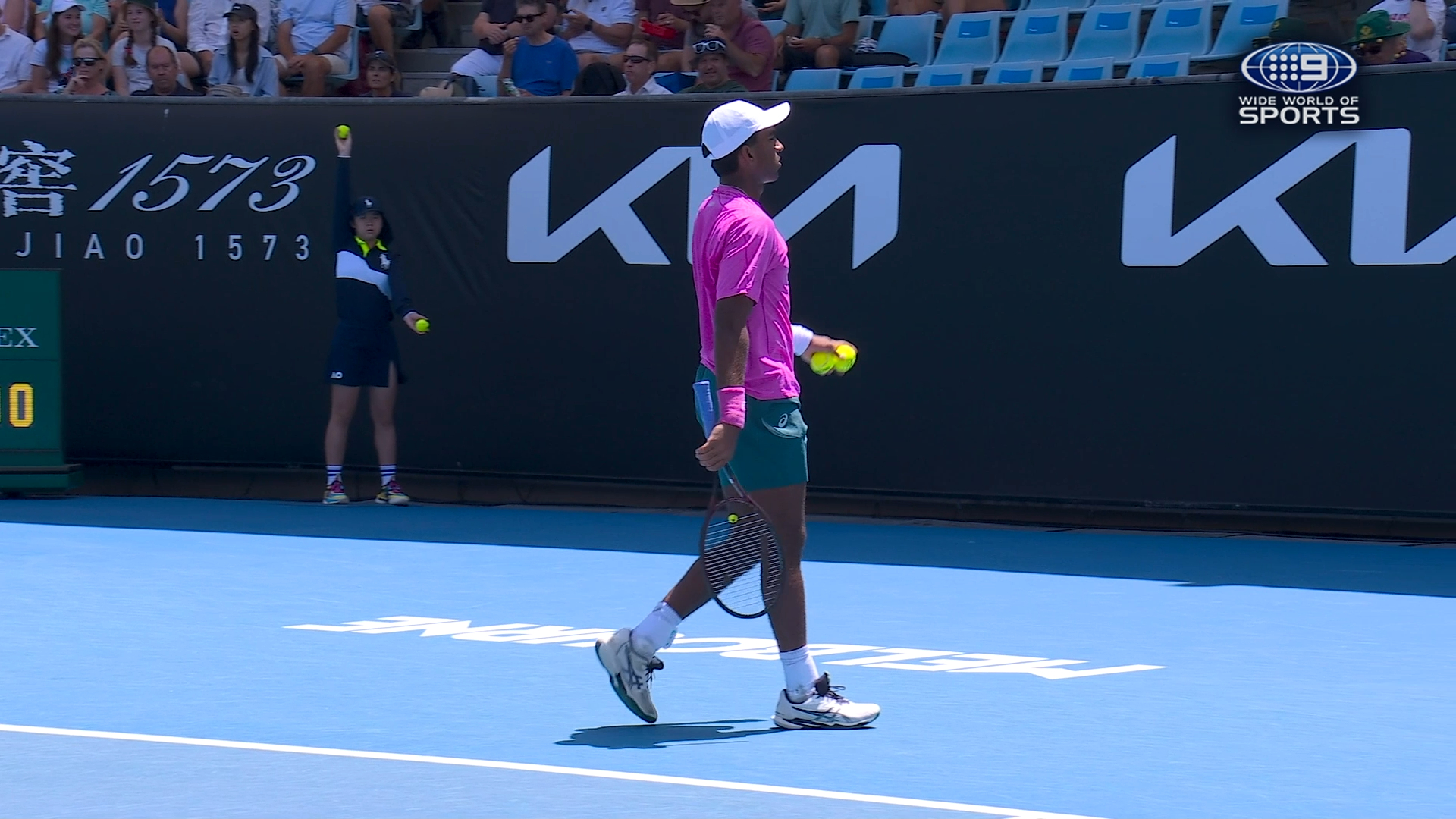 Australian Open highlights: Christopher O'Connell v Nishesh Basavareddy