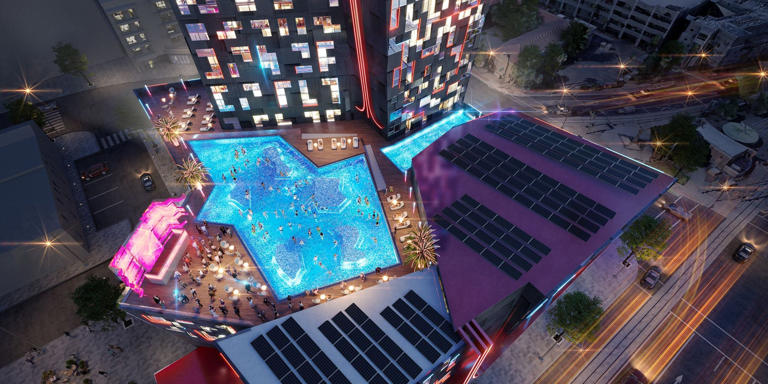 Atari reveals designs for video-game-themed hotel