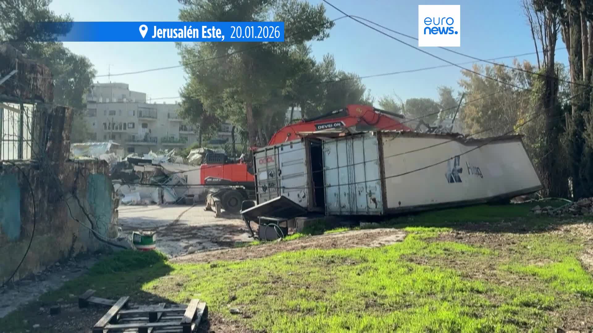 Israel derriba la sede de la UNRWA en Jerusalén Este: "Es un ataque sin ...