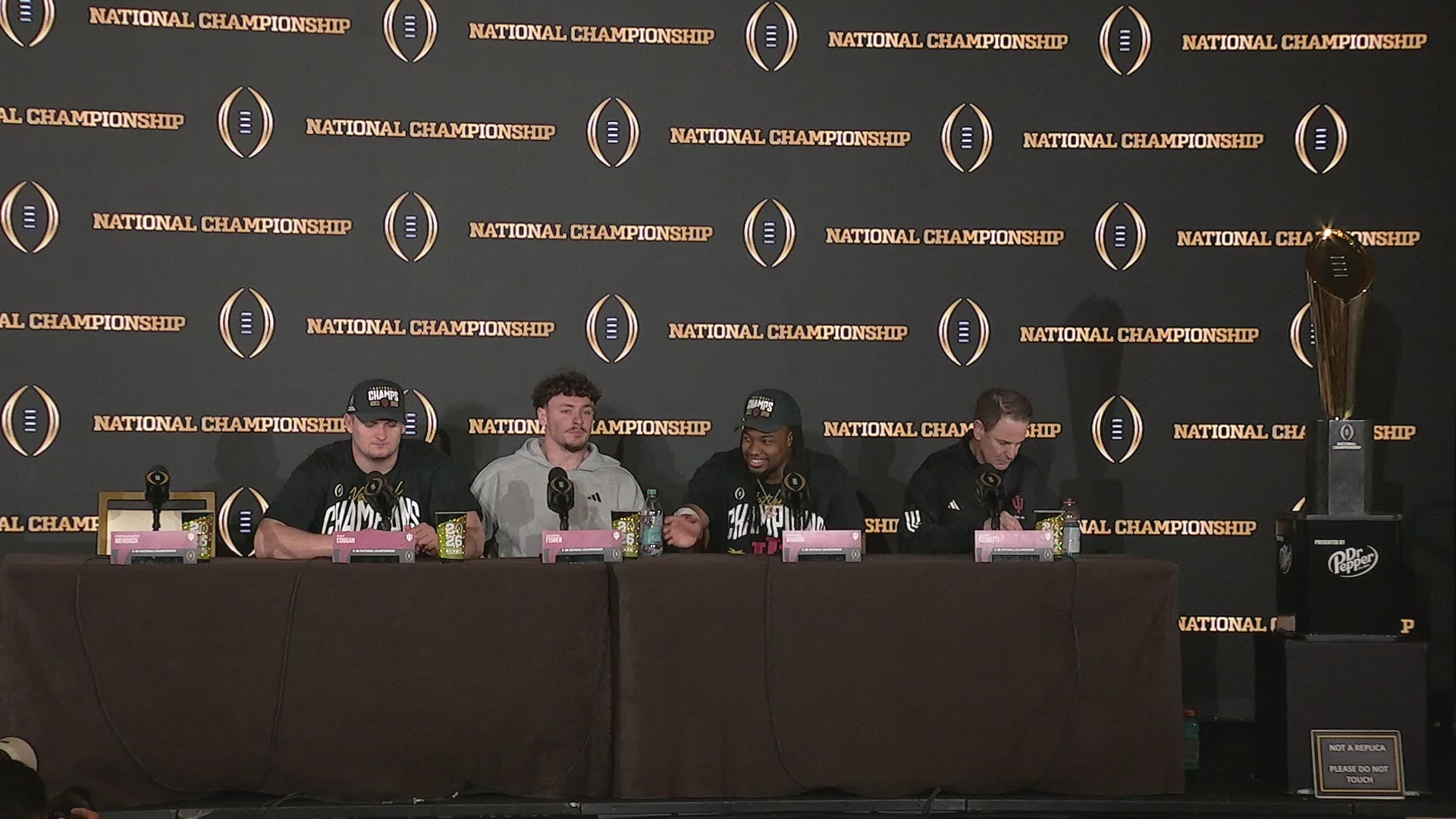 Indiana's national champions news conference | Jan. 20