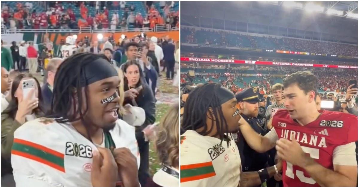 LLBM 1 love carries a very significant meaning to Miami Hurricanes RB ...