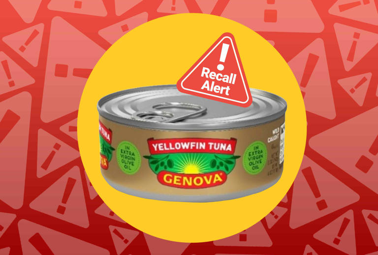Canned tuna is being recalled right now due to botulism risk