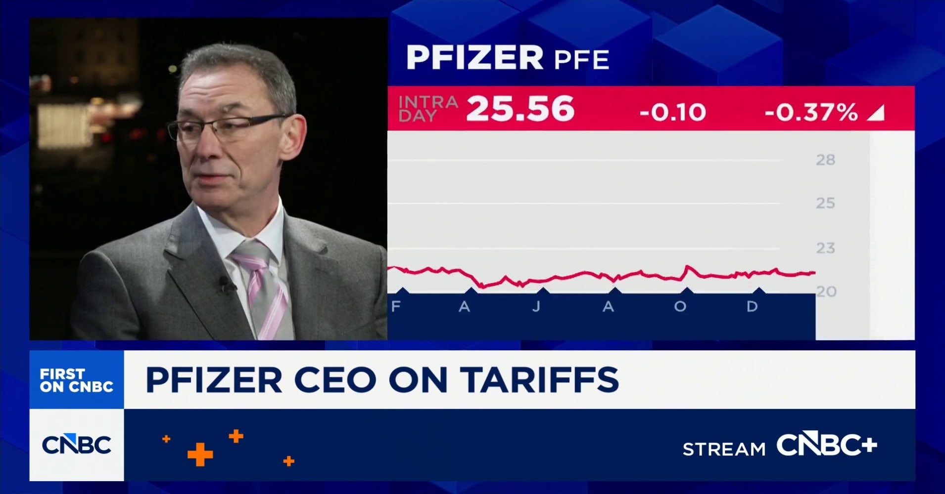 Pfizer CEO Albert Bourla: US drug prices are coming down