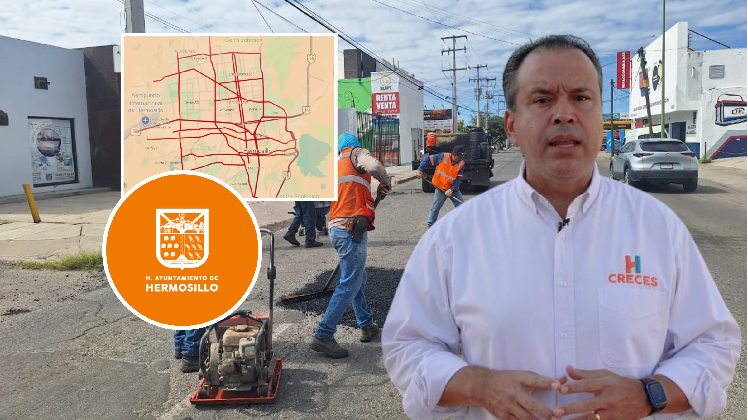 Arranca Hermosillo el programa de bacheo más grande de su historia ...