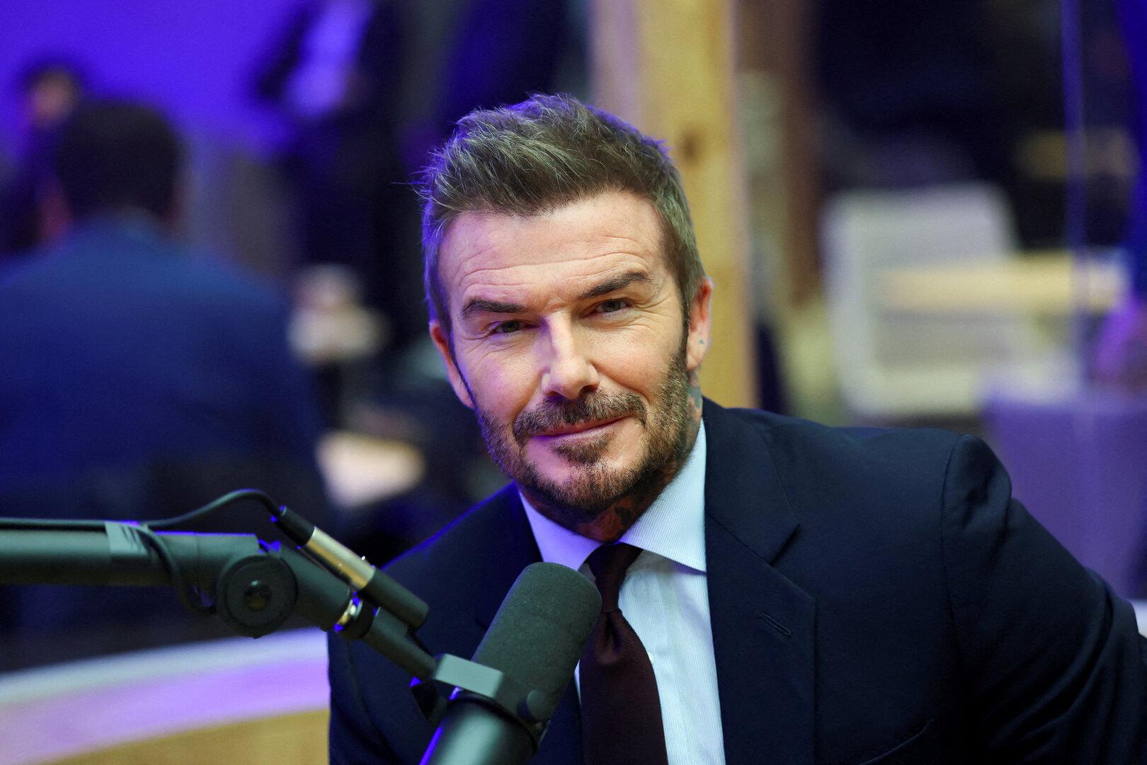 "Brooklyn's bombshell": David Beckhams Reaktion auf Frage nach seinem Sohn