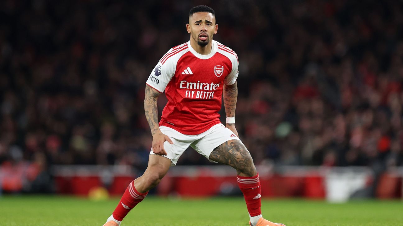 Arsenal's Gabriel Jesus wants Premier League stay - sources