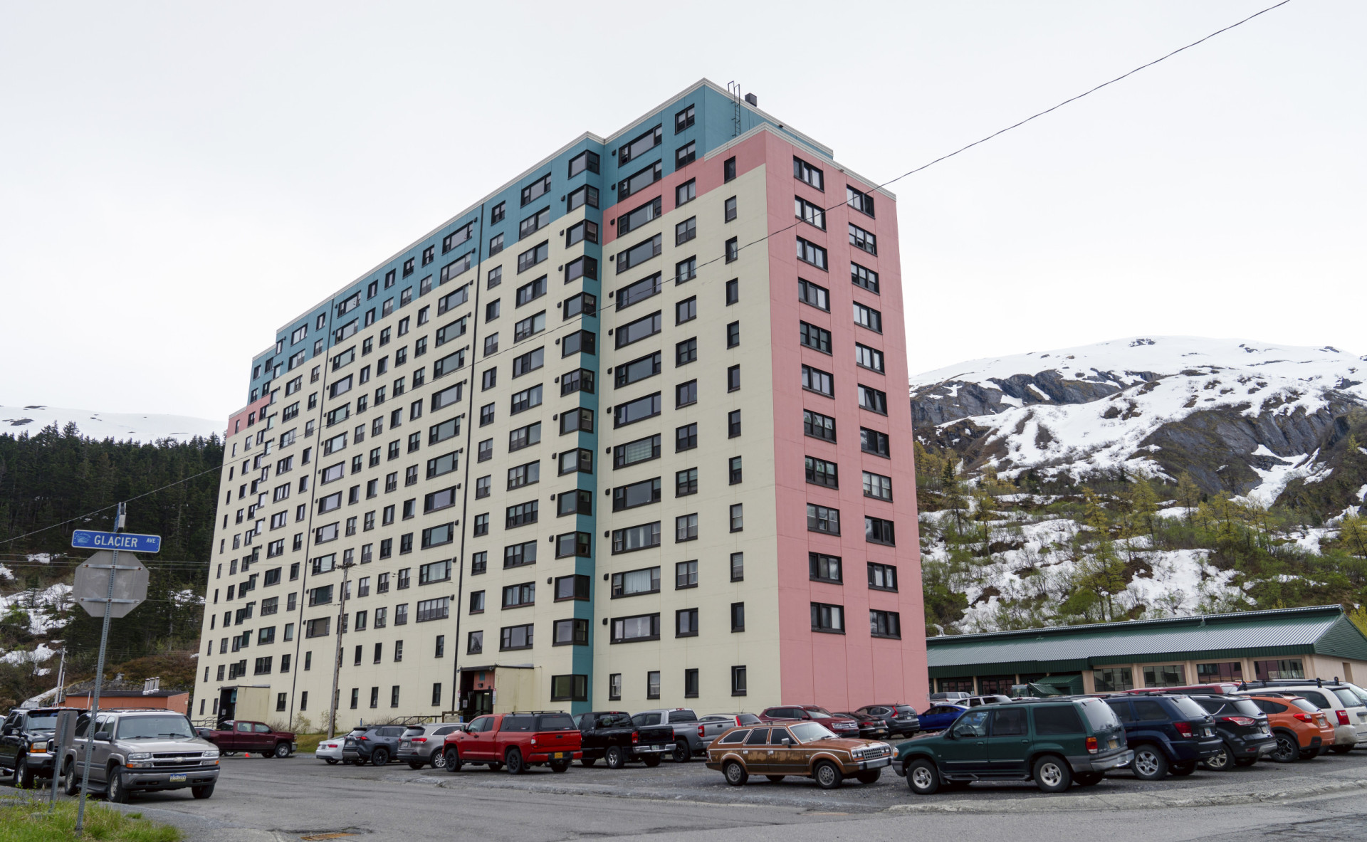 The city where almost the whole population lives in the same building