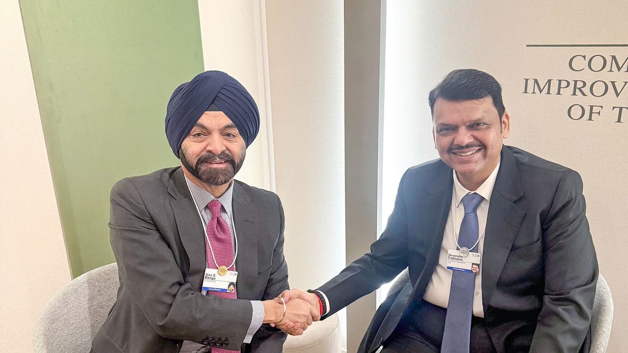 WEF 2026: Fadnavis meets World Bank chief, Carlsberg CEO in Davos