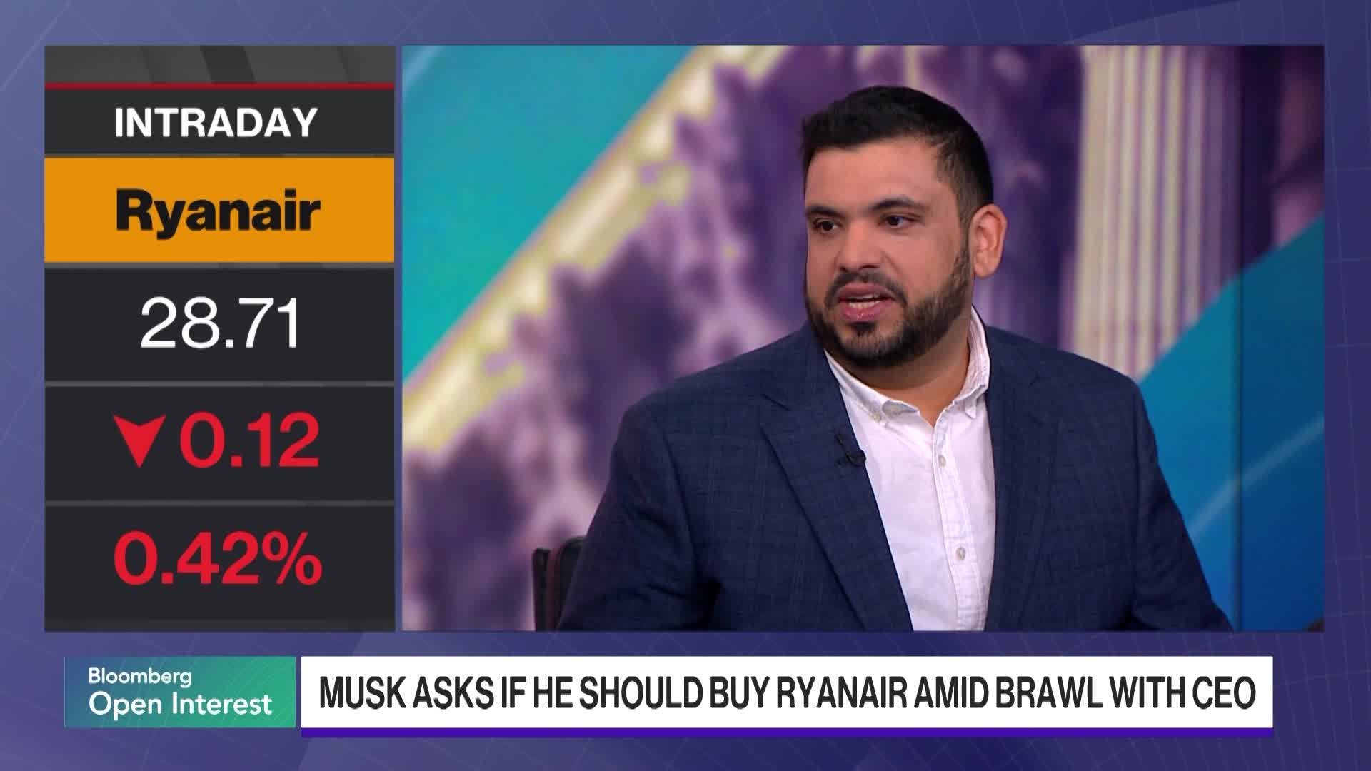 Elon Musk, Ryanair spat enters 'should I buy it' phase