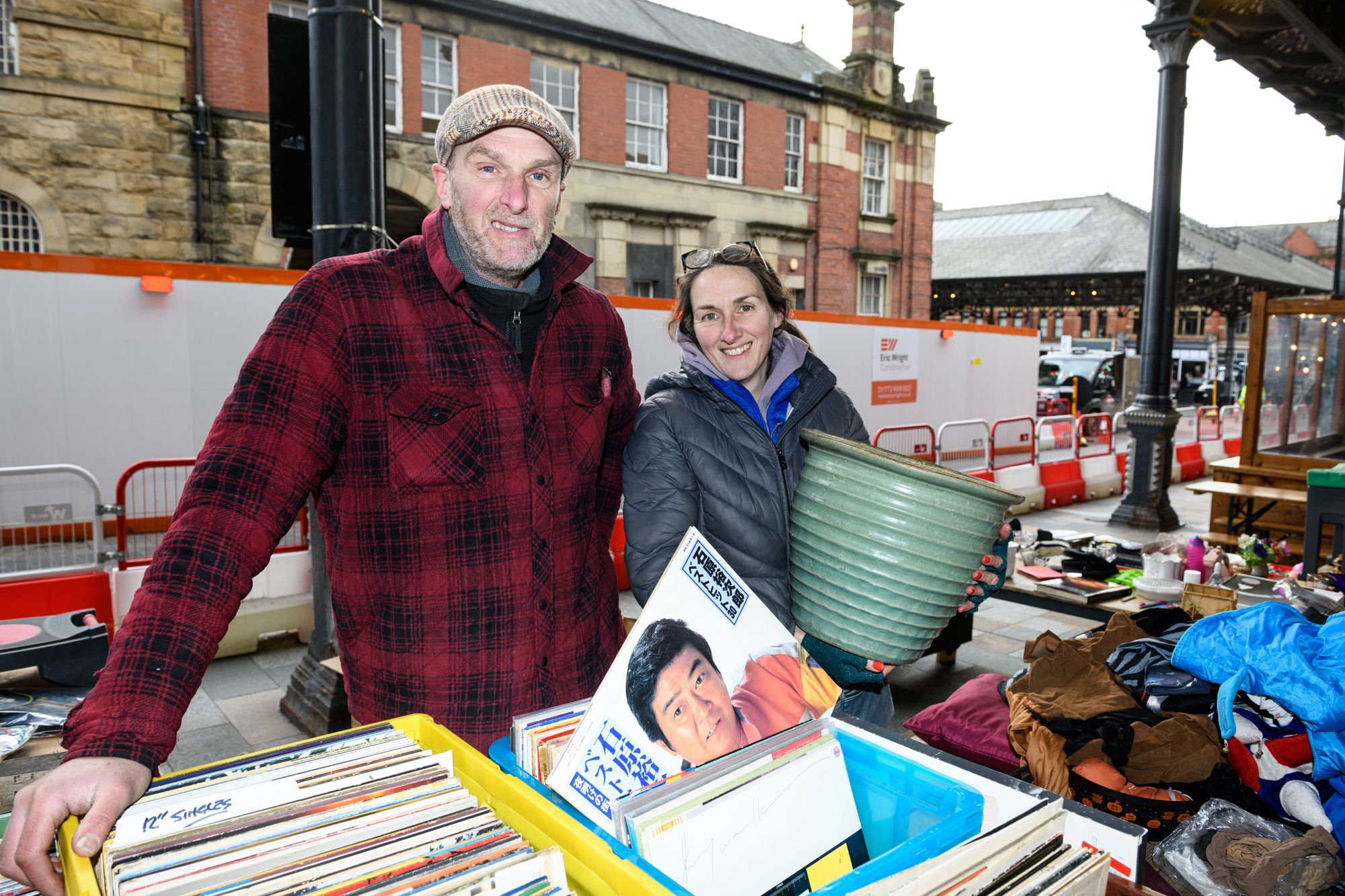 13 pics as Preston's outdoor market is back where it belongs under its ...