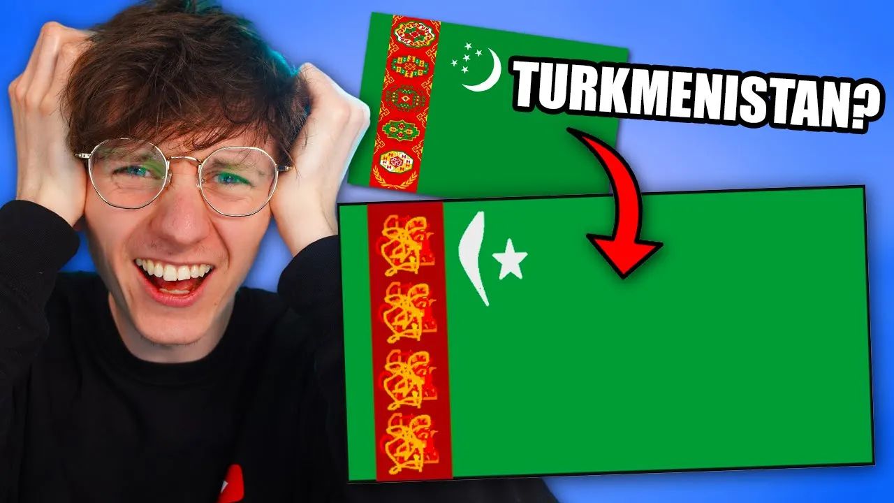 Drawing obscure flags from memory — geography challenge