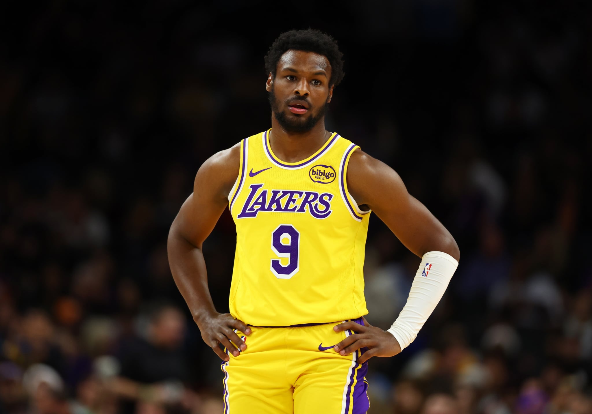 NBA players voted for Bronny James, Jay Huff, and Thanasis ...